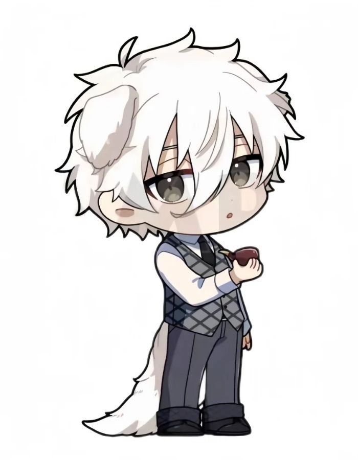 Tải 87+ hình ảnh Nagi chibi mái tóc trắng siêu dễ thương