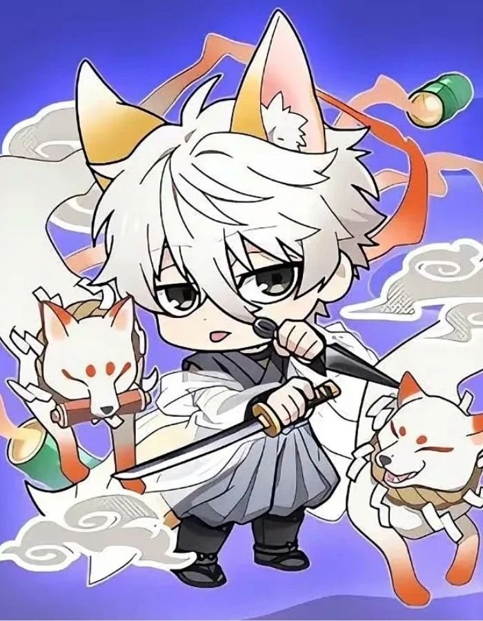 Tải 87+ hình ảnh Nagi chibi mái tóc trắng siêu dễ thương